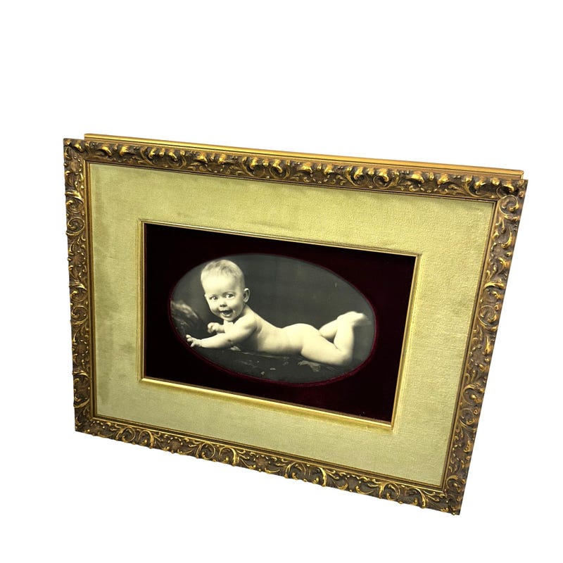 Vintage Velvet Mat Frame - Etsy