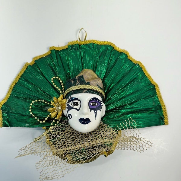 Ceramic Wall Hanging Masks Mardi Gras - Etsy