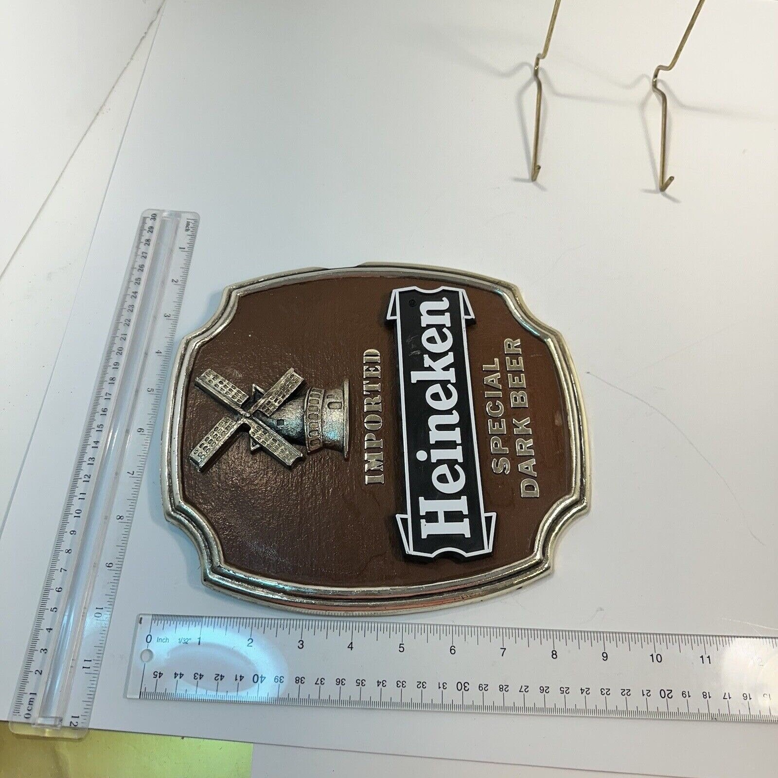 Vintage VAN MUNCHING Imported Heineken Beer Plastic Wall Plaque Sign ...