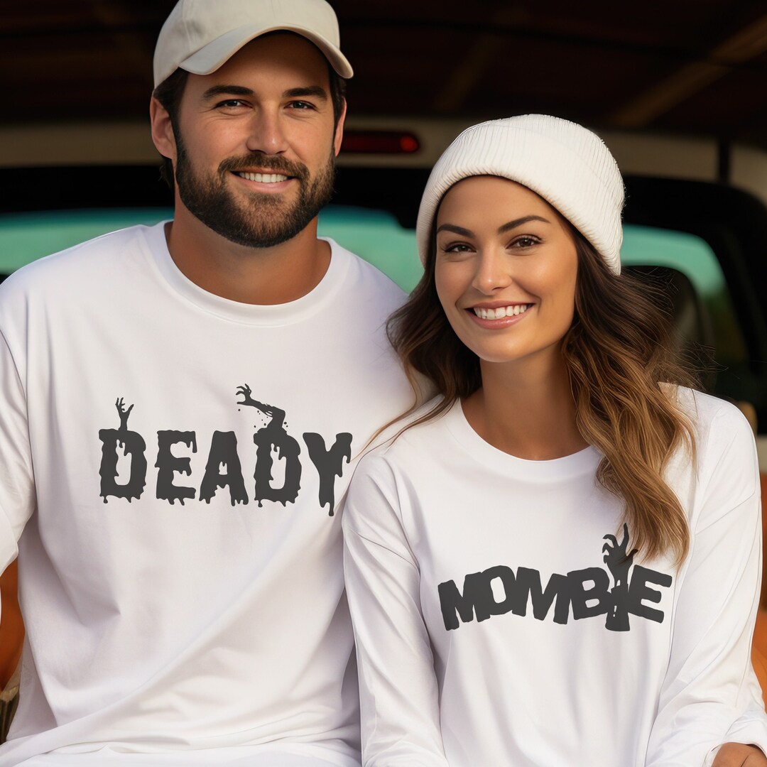 Mombie and Deady SVG PNG PDF, Momster Svg, Dadcula Svg, Mummie Svg ...