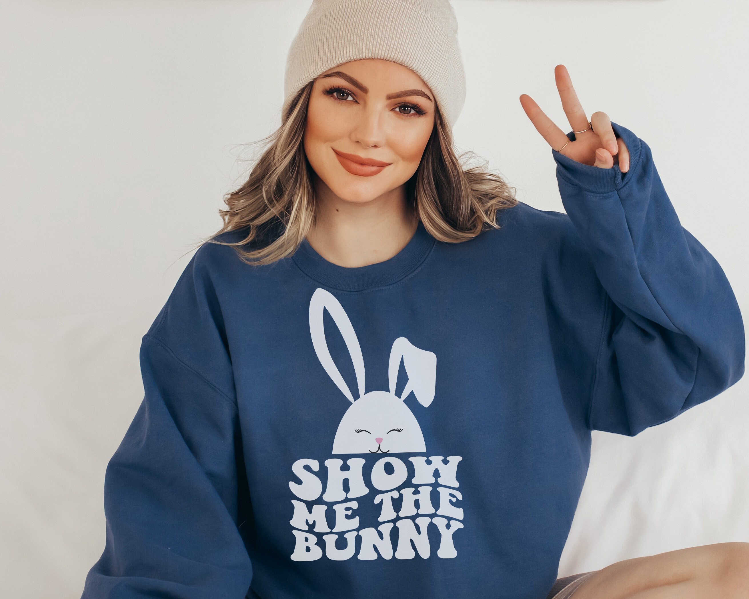 Show Me the Bunny SVG PNG PDF, Cute Easter Svg, Funny Easter Shirt ...