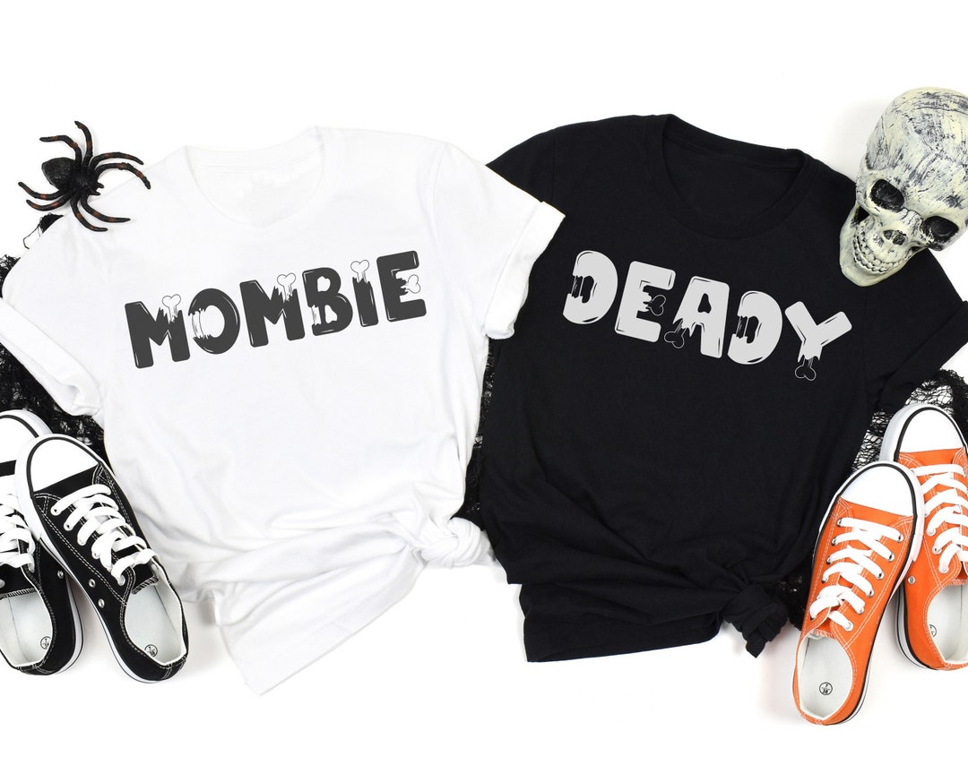Mombie and Deady SVG PNG PDF, Momster Svg, Mummy Svg, Dadcula Svg ...