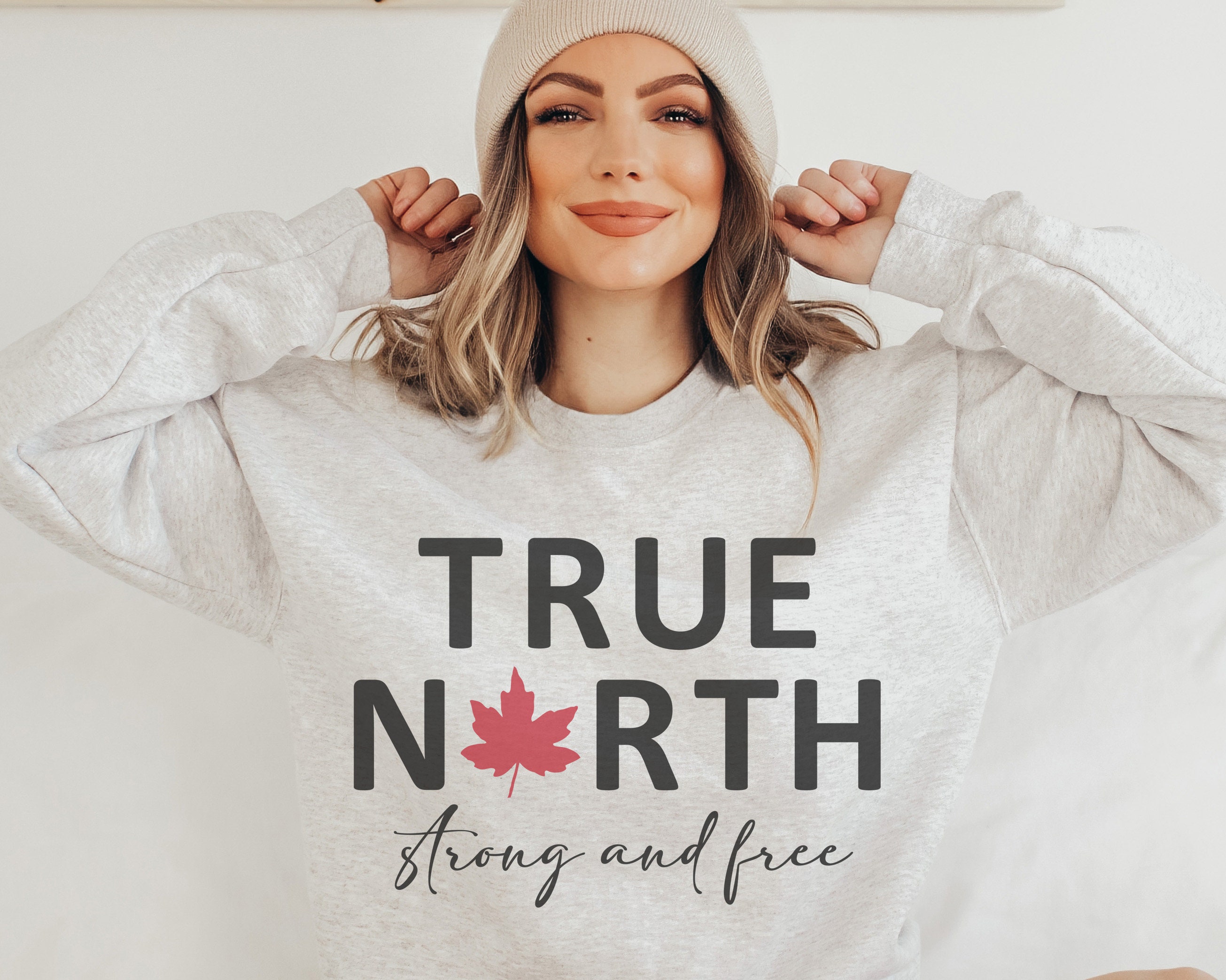 True North Strong and Free SVG, True North SVG, Canada Day, Canada Day ...