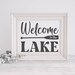 Welcome to the Lake SVG, Lake Life SVG, Lake SVG, Lake Life Cricut Cut ...