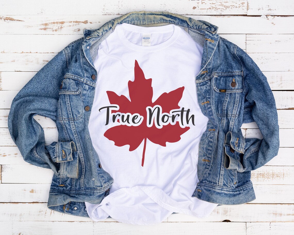 True North SVG, Canada SVG, Canada Day SVG, Canadian Girl Svg, Canadian ...