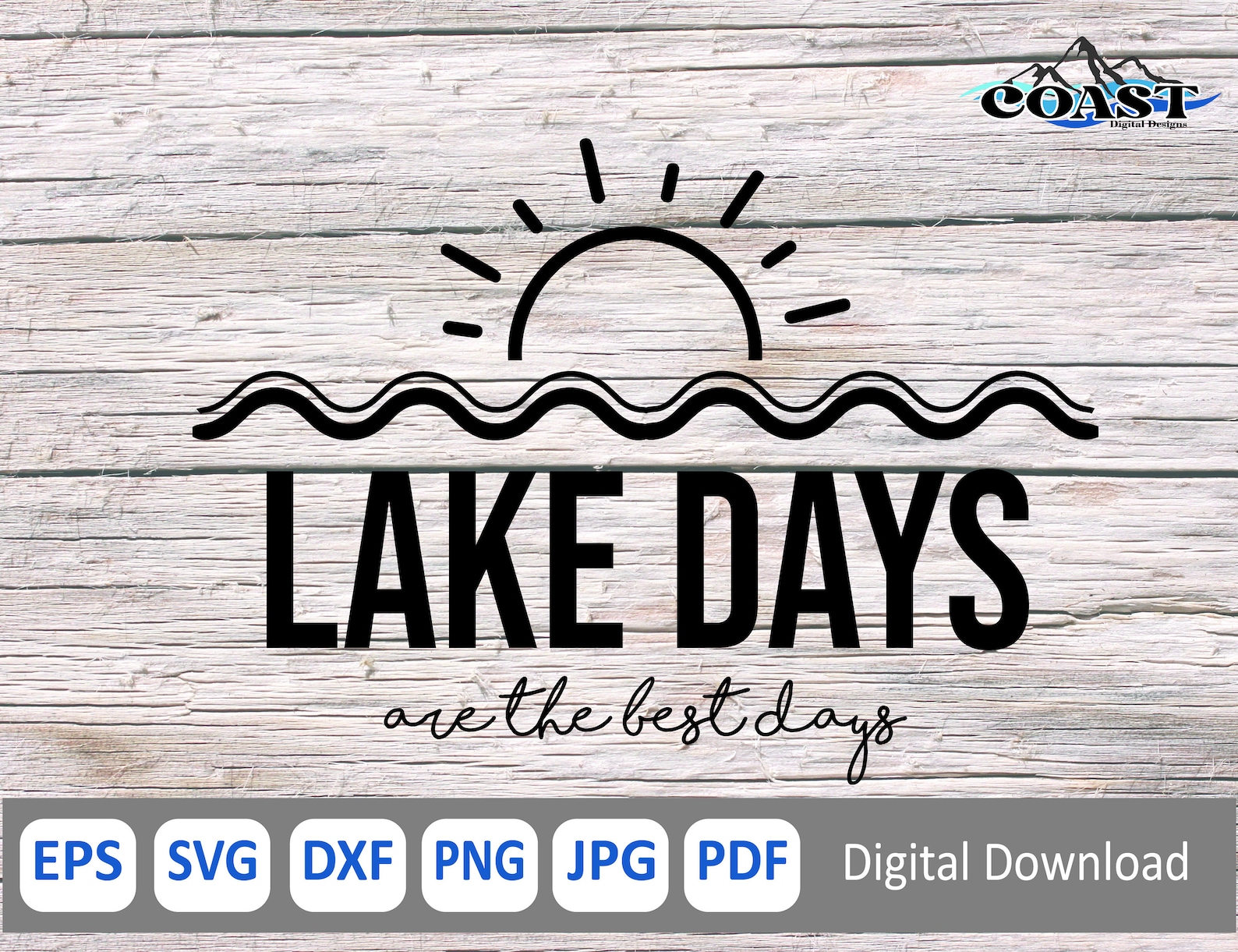 Lake Days Are the Best Days SVG, Camping SVG, Lake SVG, Lake Life ...