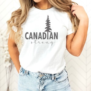 Canadian Strong SVG PNG PDF, Cute Eh! Svg, True North Svg, Canada Day ...
