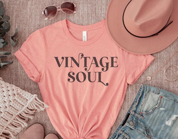 Vintage Soul SVG Cutting Files Vintage Soul Shirt Vintage - Etsy