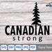Canadian Strong SVG PNG PDF, Cute Eh! Svg, True North Svg, Canada Day ...