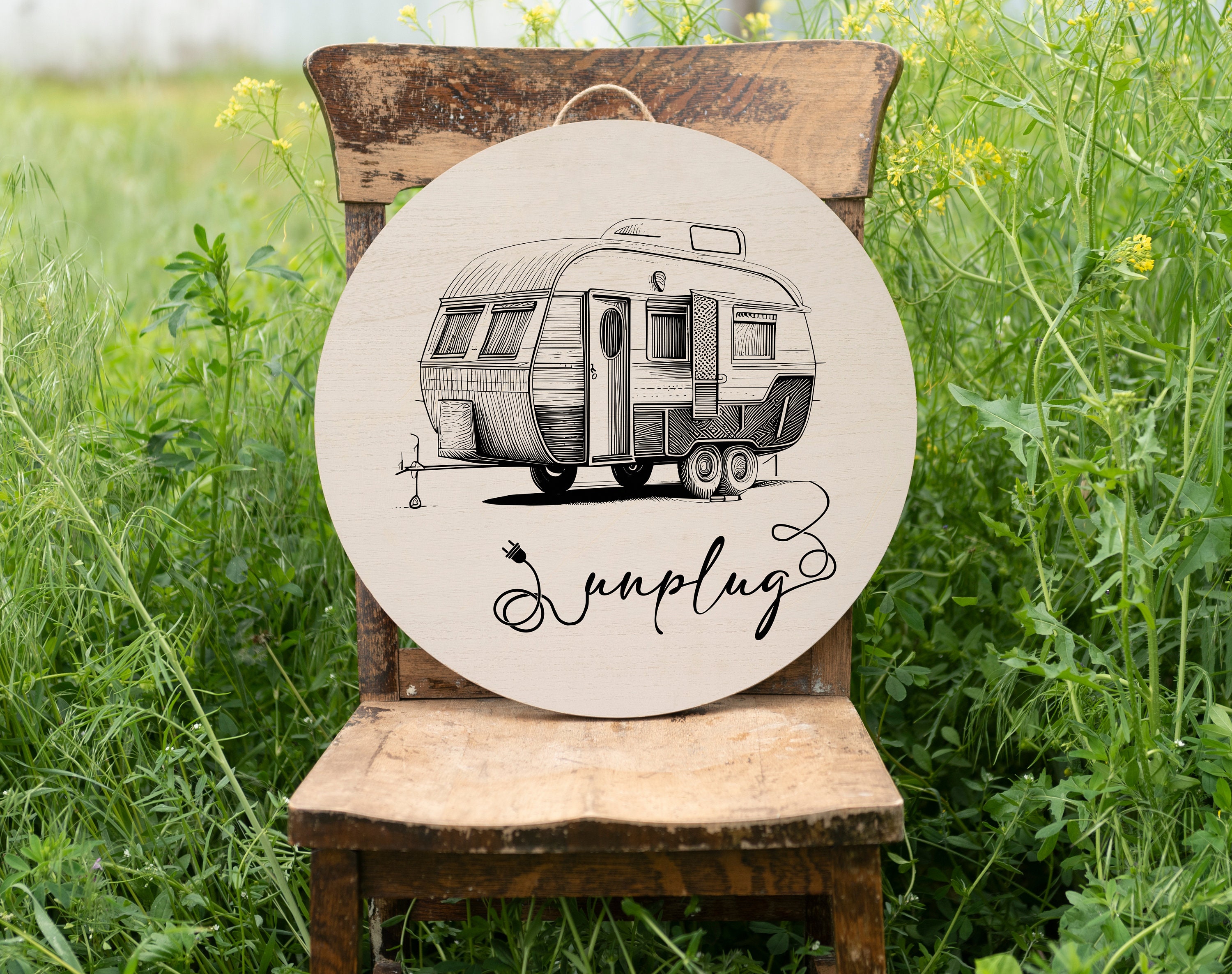 Unplug Camping SVG PNG PDF Clipart Sublimation, Road Trip, Holiday ...