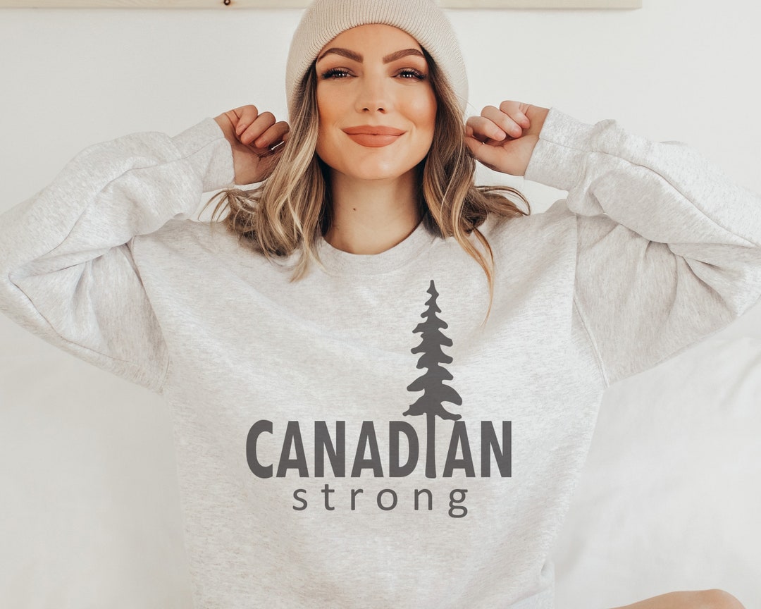 Canadian Strong SVG PNG PDF, Cute Eh Svg, True North Svg, Canada Day ...