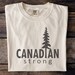 Canadian Strong SVG PNG PDF, Cute Eh! Svg, True North Svg, Canada Day ...