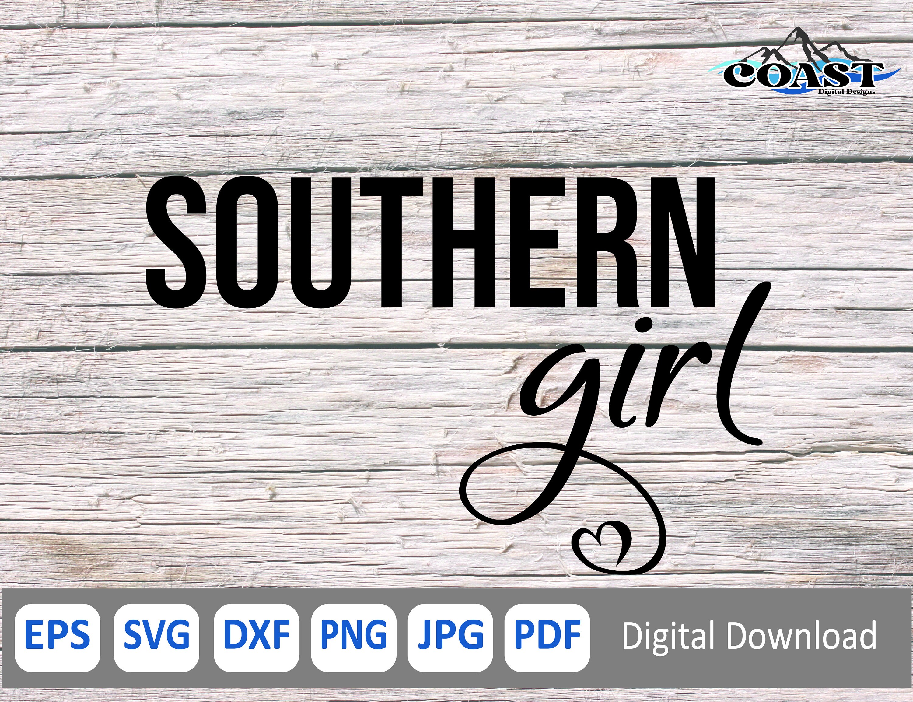 Southern Girl Svg Southern Girl Shirt SVG PNG PDF Southern - Etsy