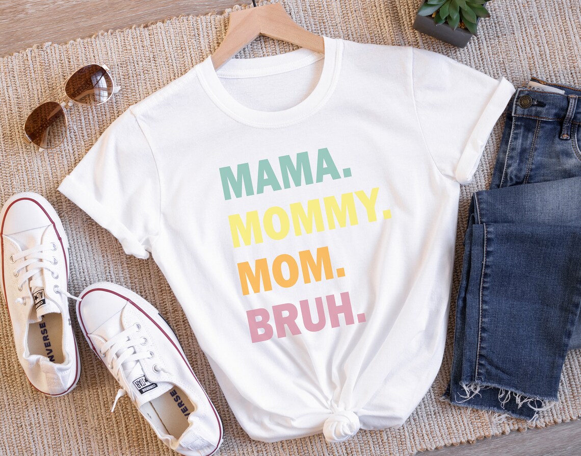 Mama Mommy Mom Bruh Svg Mommy Svg Mom Svg Mama Svg Bruh Etsy Uk
