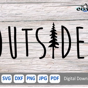 Outsider SVG, Outdoors SVG, Adventure SVG, Camping Svg, Hiking Svg ...