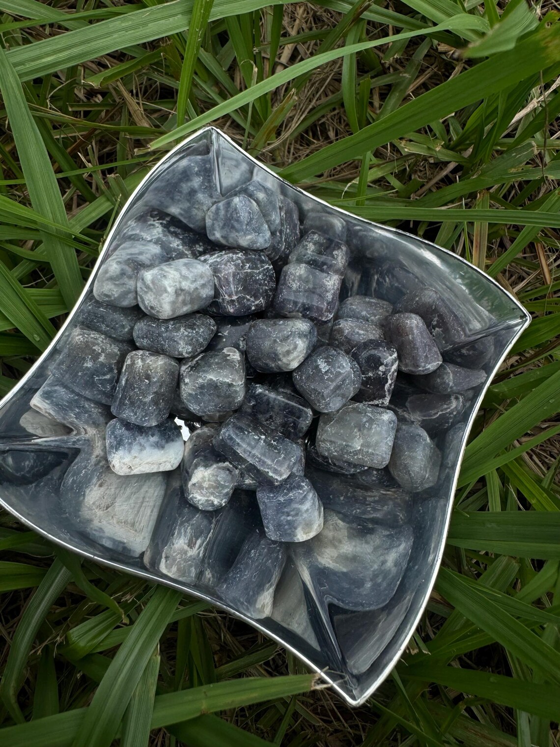 Iolite Tumbled Stone - Etsy
