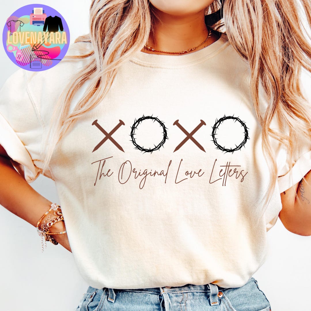 Jesus Love Shirt, XOXO, XOXO Png SVG, Instant Download, Silhouette Cut ...