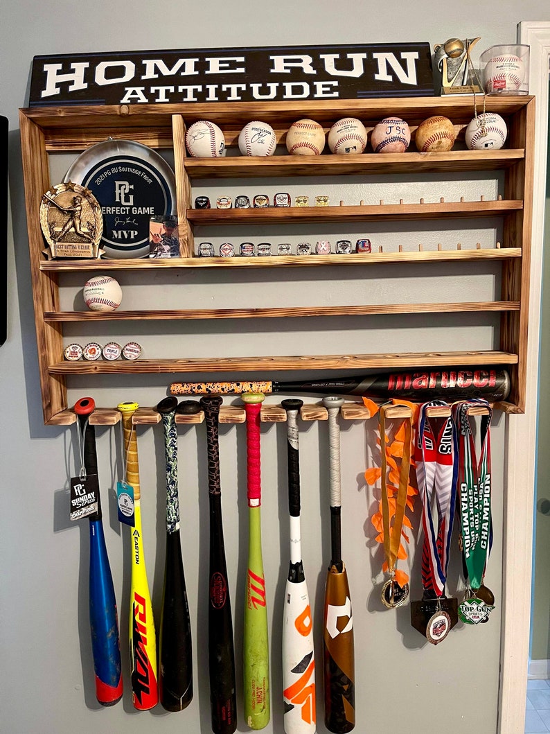 American Flag Baseball Display - Etsy
