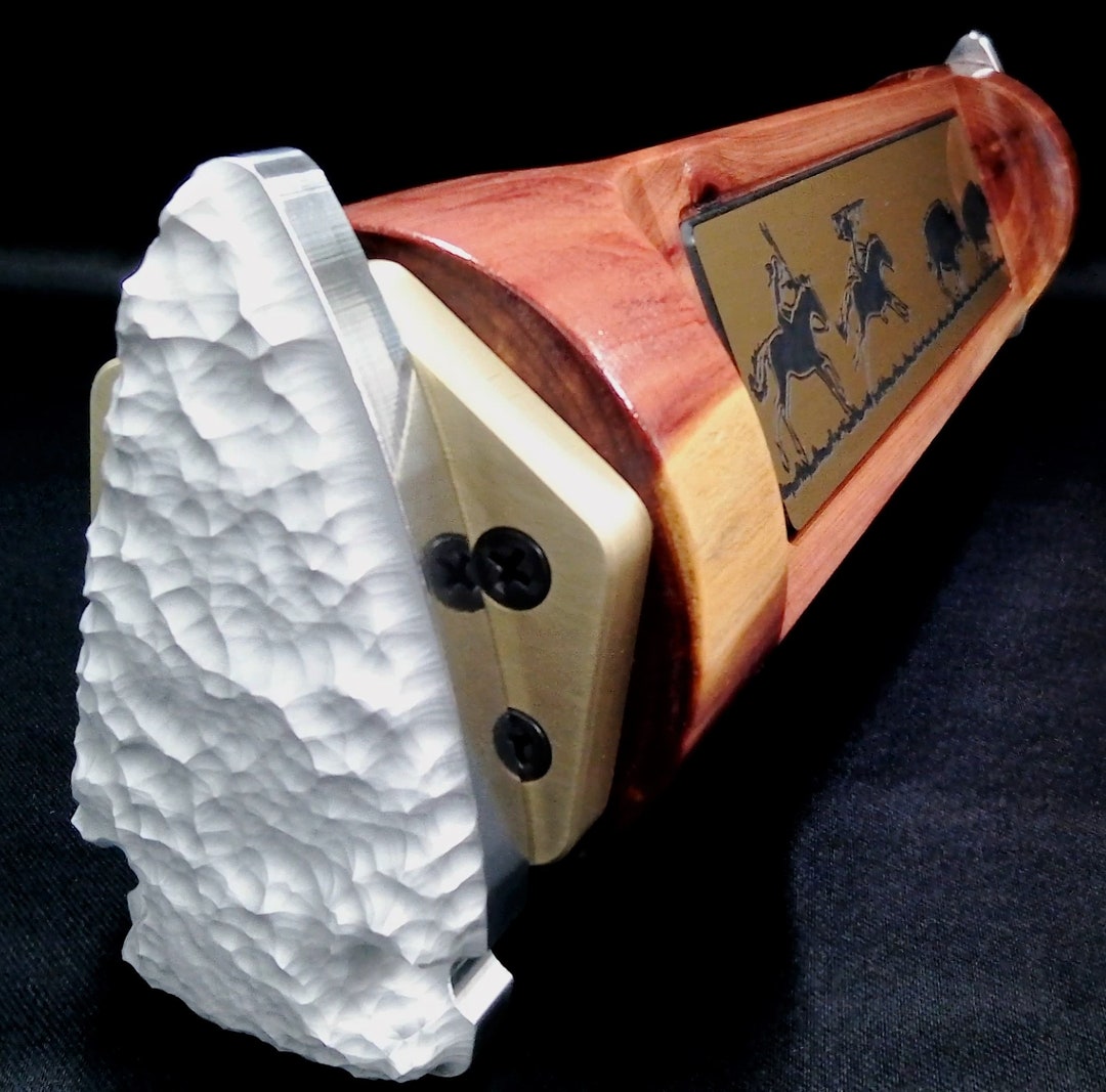 The Bison Hunt A Cedar Log Creation - Etsy