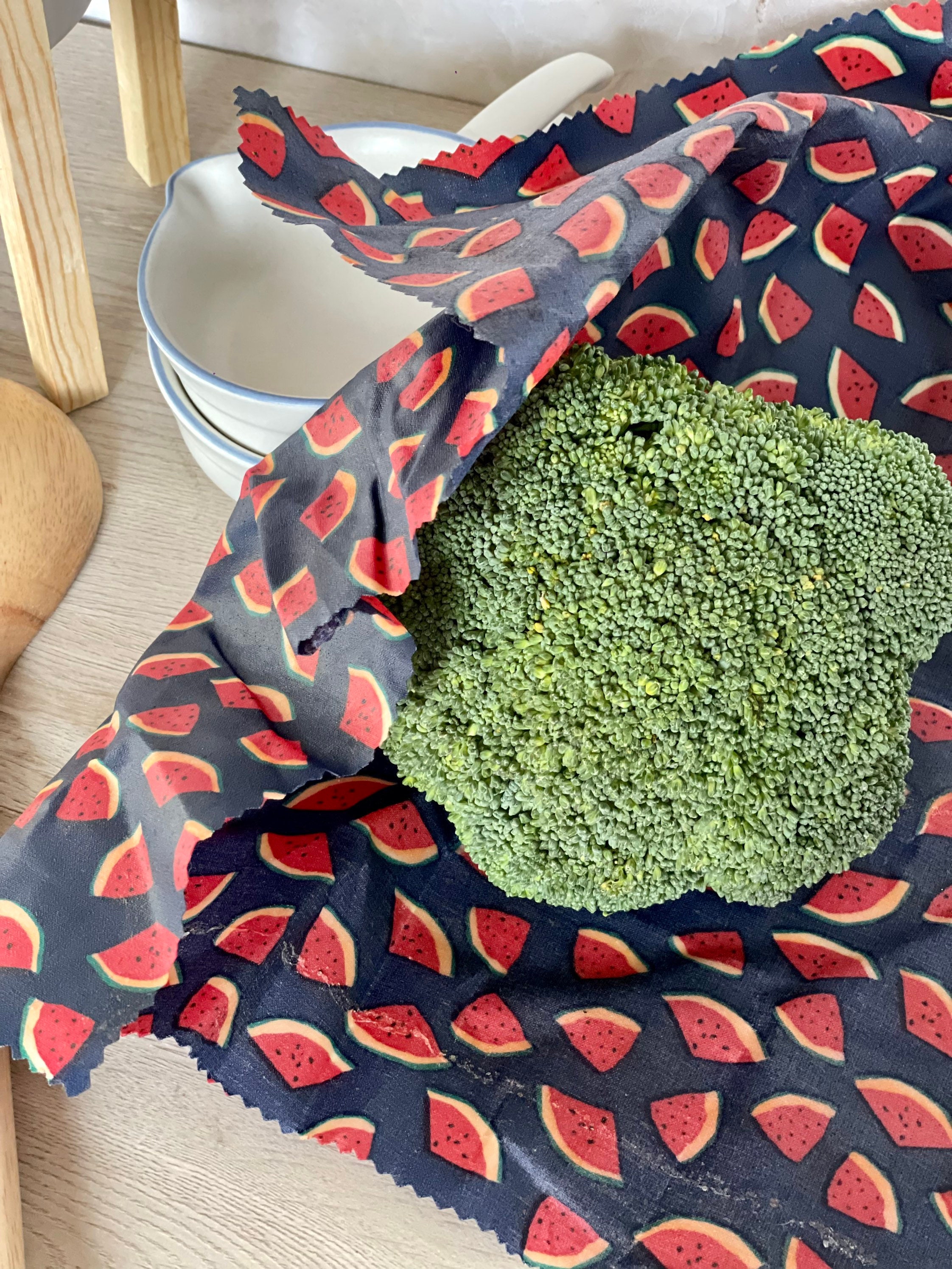 Beeswax Wrap, Reusable Eco Friendly Food Wrap, Sourdough Bread Wrap ...