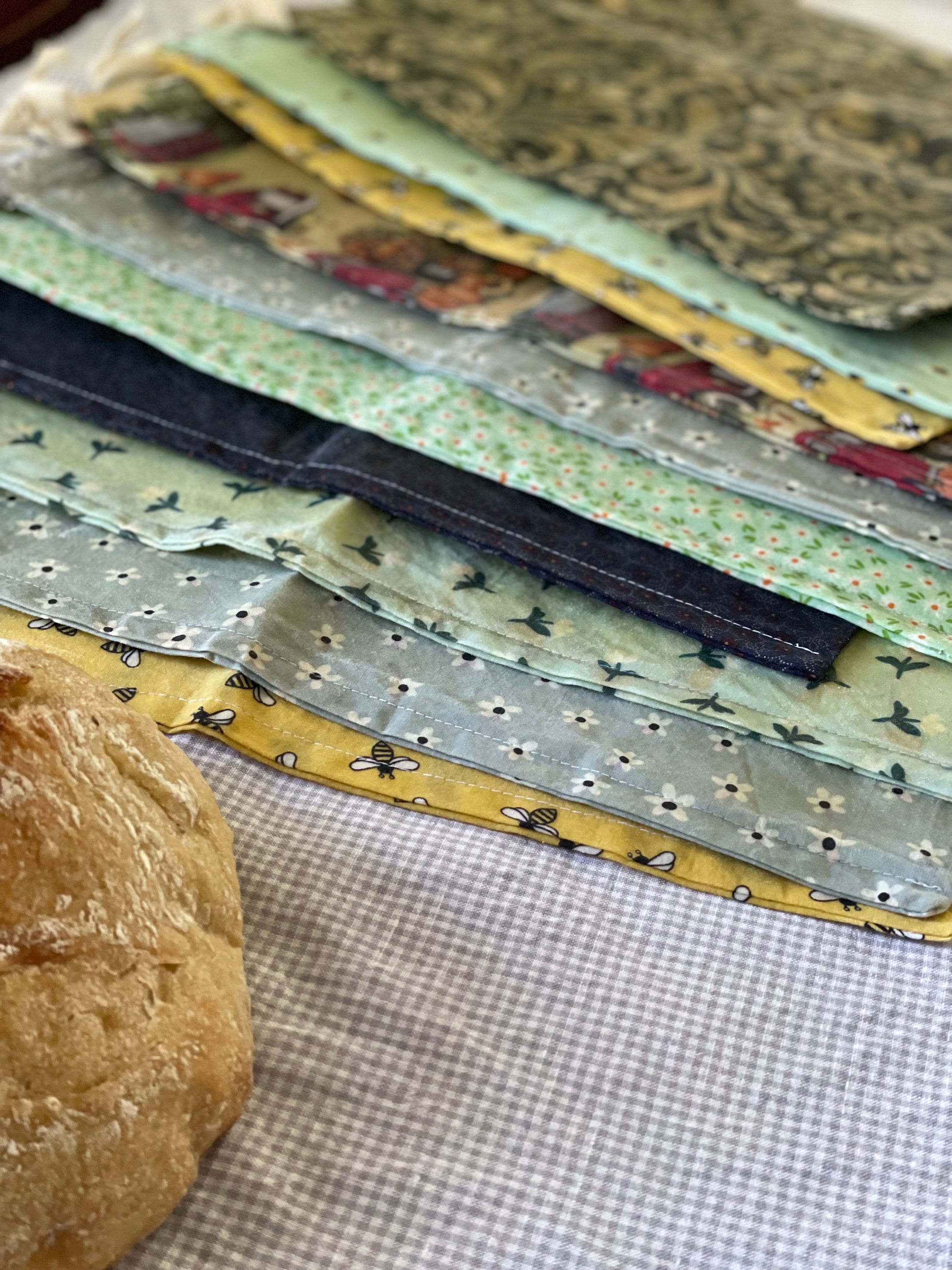 Bulk Beeswax Bread Storage Bags Bundle, Micro Sourdough Bakery, Bread ...