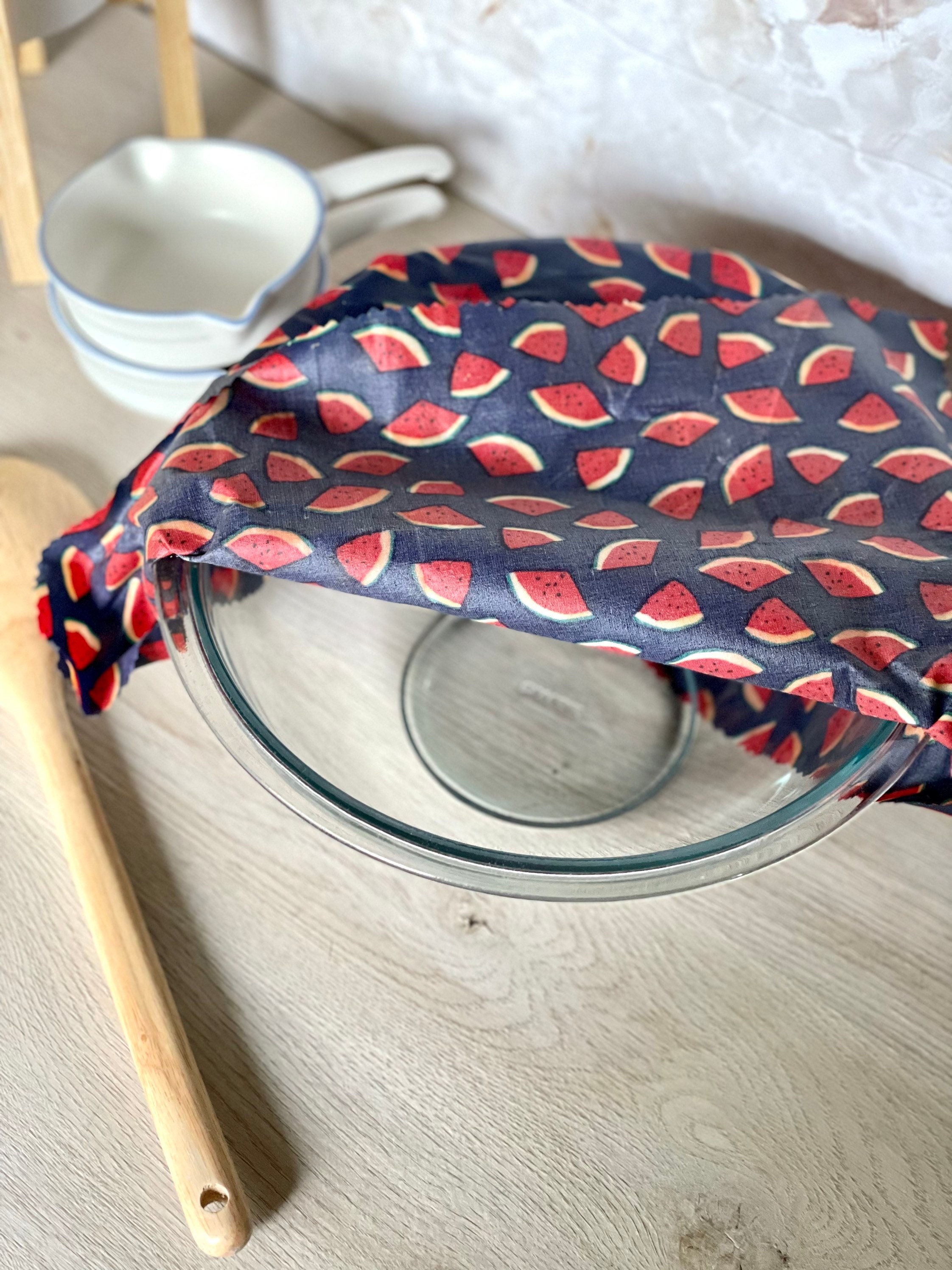 Beeswax Wrap, Reusable Eco Friendly Food Wrap, Sourdough Bread Wrap ...