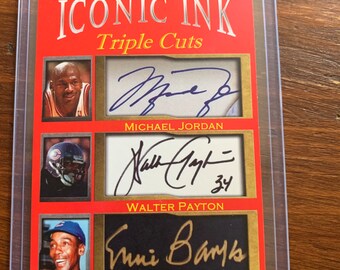 Michael Jordan Iconic Ink - Etsy