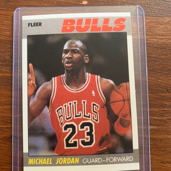 Michael Jordan Reprint Cards - Etsy