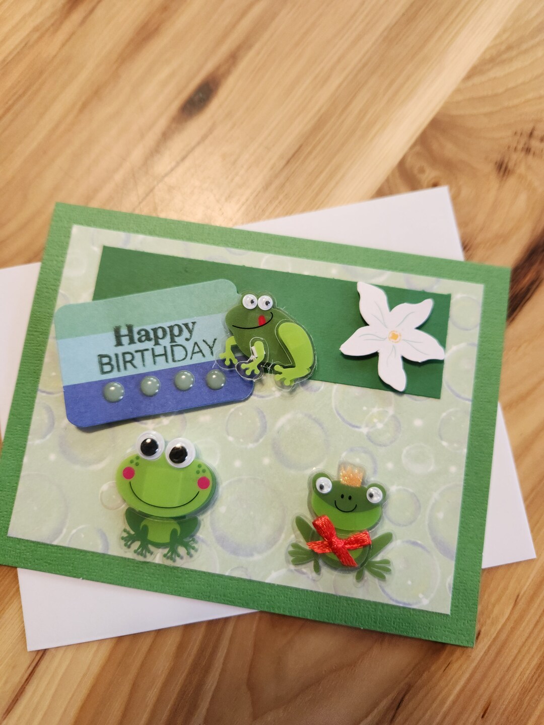 Happy Birthday Frogs - Etsy