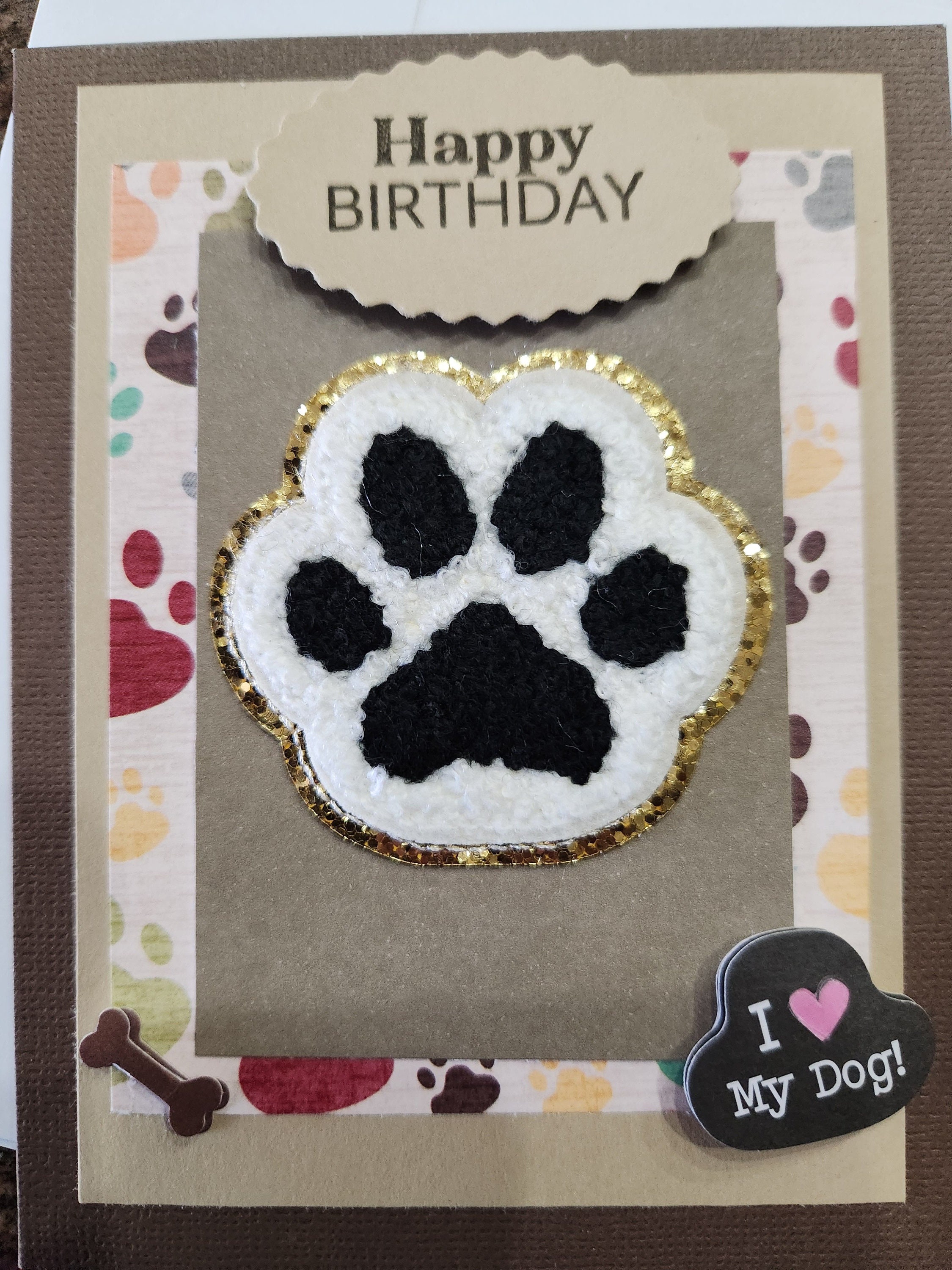Happy Birthday Dog Paw! - Etsy