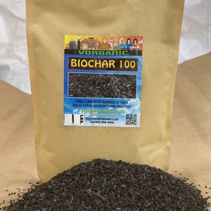 Organic Biochar, Bio Char, Supports Healthy Plant Growth, 1 Lb. Bag - Etsy