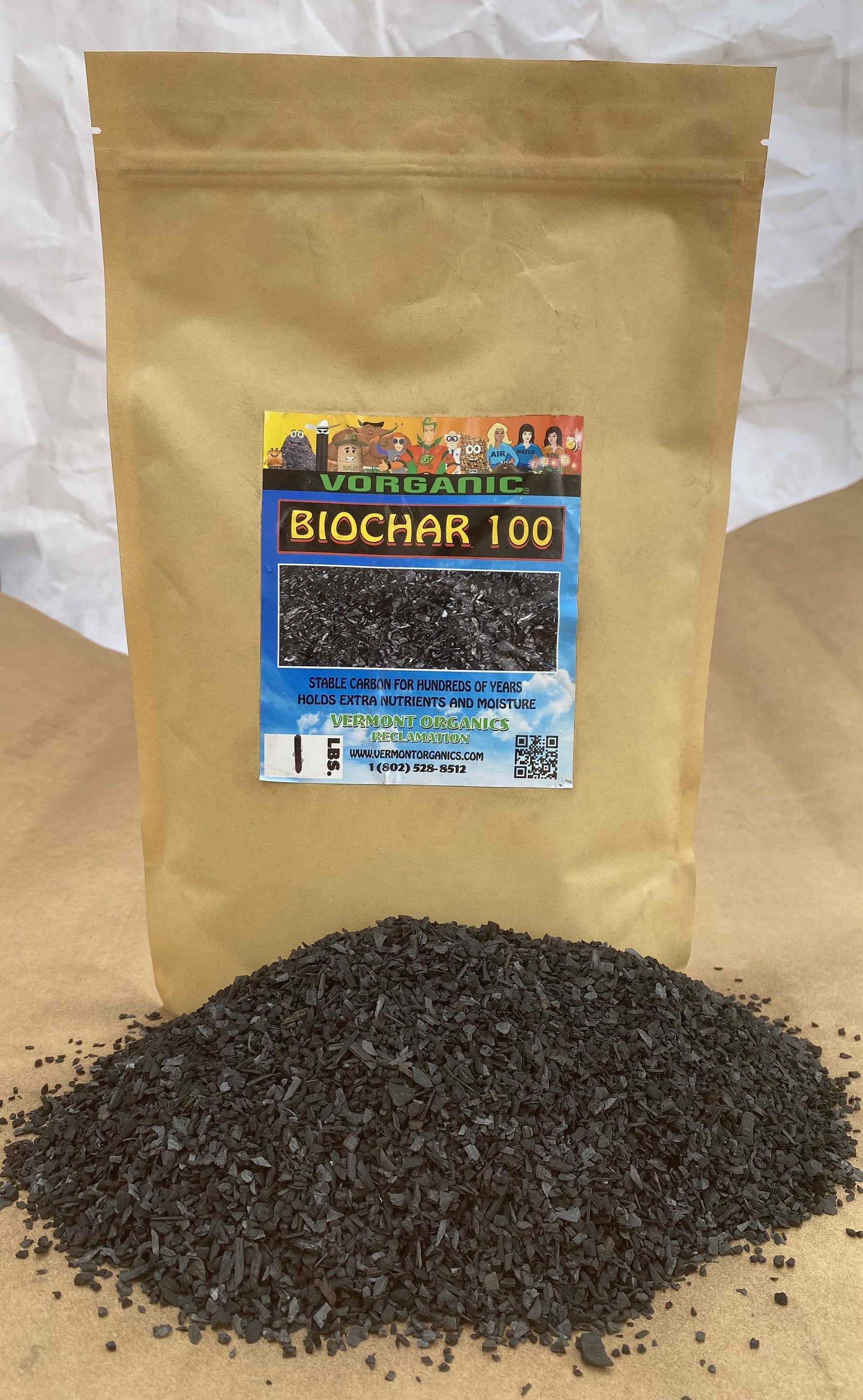 Organic Biochar, Bio Char, Supports Healthy Plant Growth, 1 Lb. Bag - Etsy