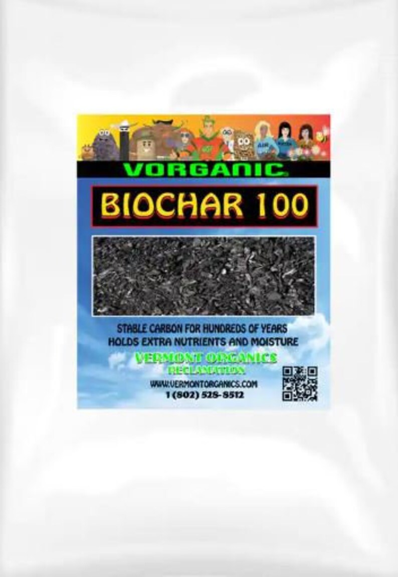 Organic Biochar, Bio Char, Supports Healthy Plant Growth, 1 Lb. Bag - Etsy