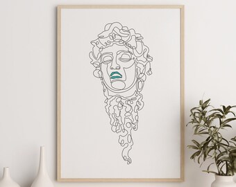 Greek Mythology Line Art - Etsy