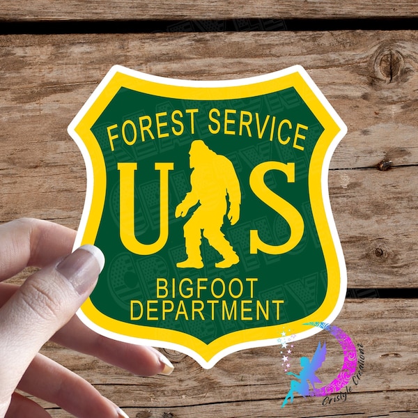 Forest Service Sasquatch Department Svg - Etsy