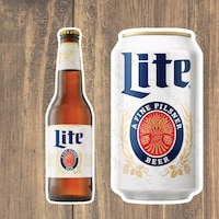 Miller Light Sticker - Beer Can or Beer Bottle -fan Art- High Quality ...