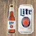 Miller Light Sticker - Beer Can or Beer Bottle -fan Art- High Quality ...