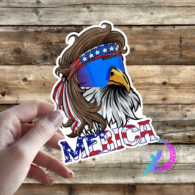 Mullet American Flag - Etsy