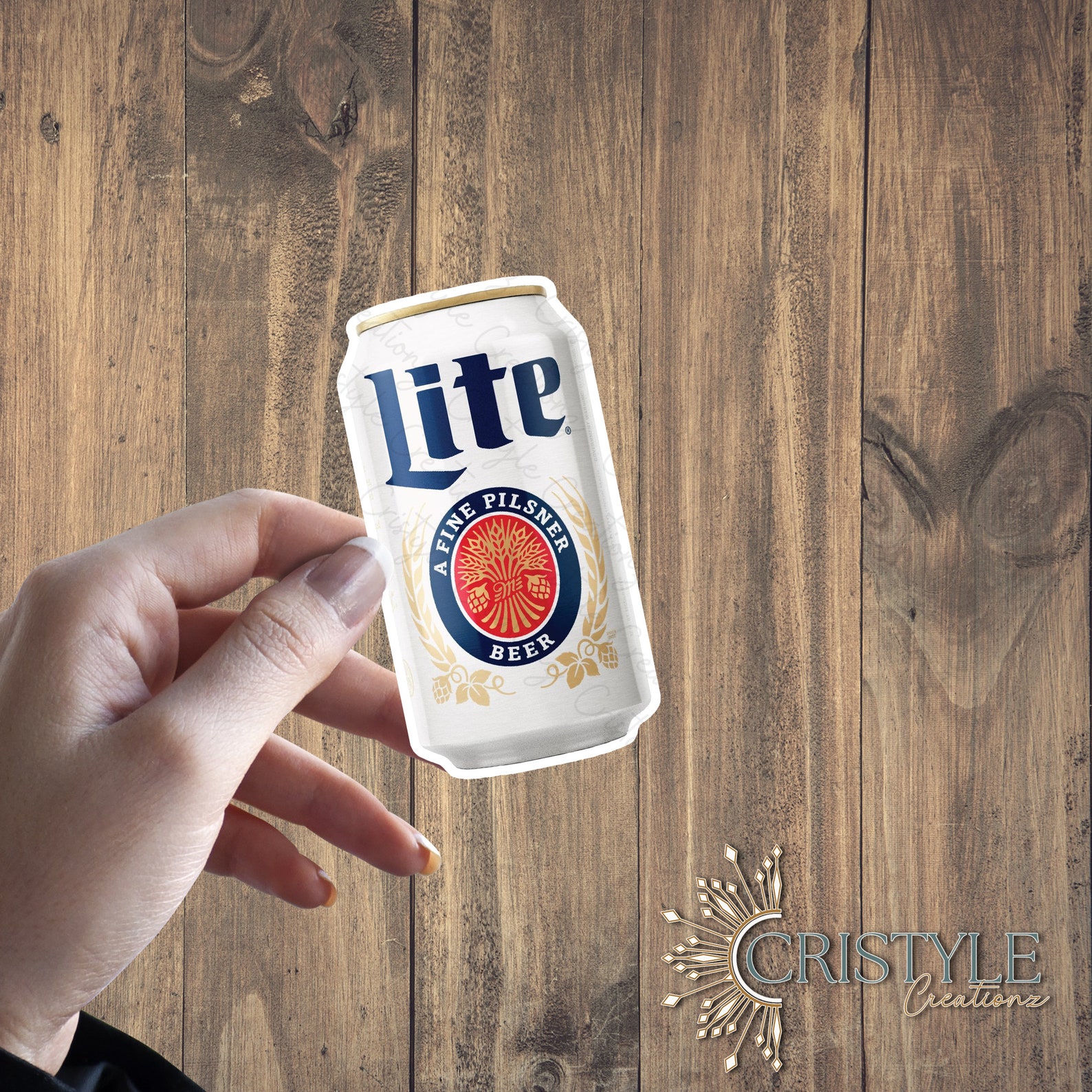 Miller Light Sticker - Beer Can or Beer Bottle -fan Art- High Quality ...