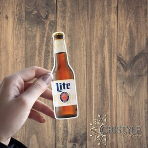 Miller Light Sticker - Beer Can or Beer Bottle -fan Art- High Quality ...