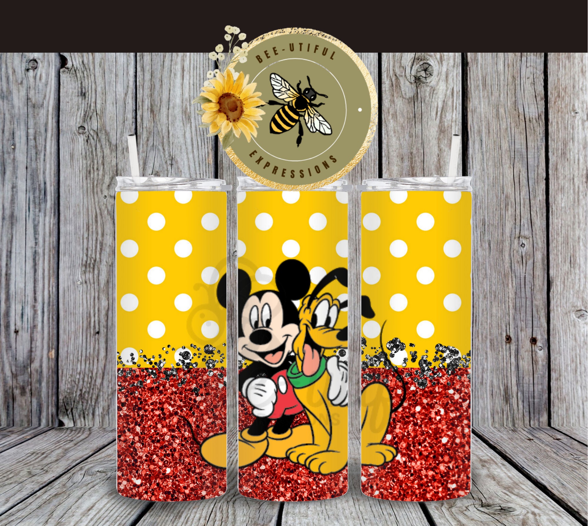 Mickey Mouse Sublimation Tumbler Design - Etsy