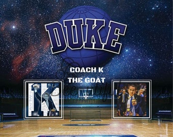 Coach K Duke - Etsy