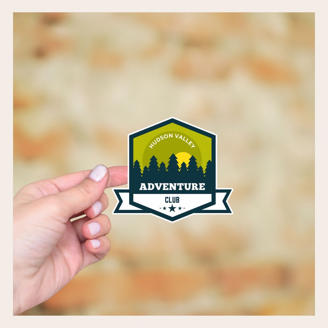 Outdoorsy Sticker Hudson Valley Decal, Hudson River Valley, Upstate New ...