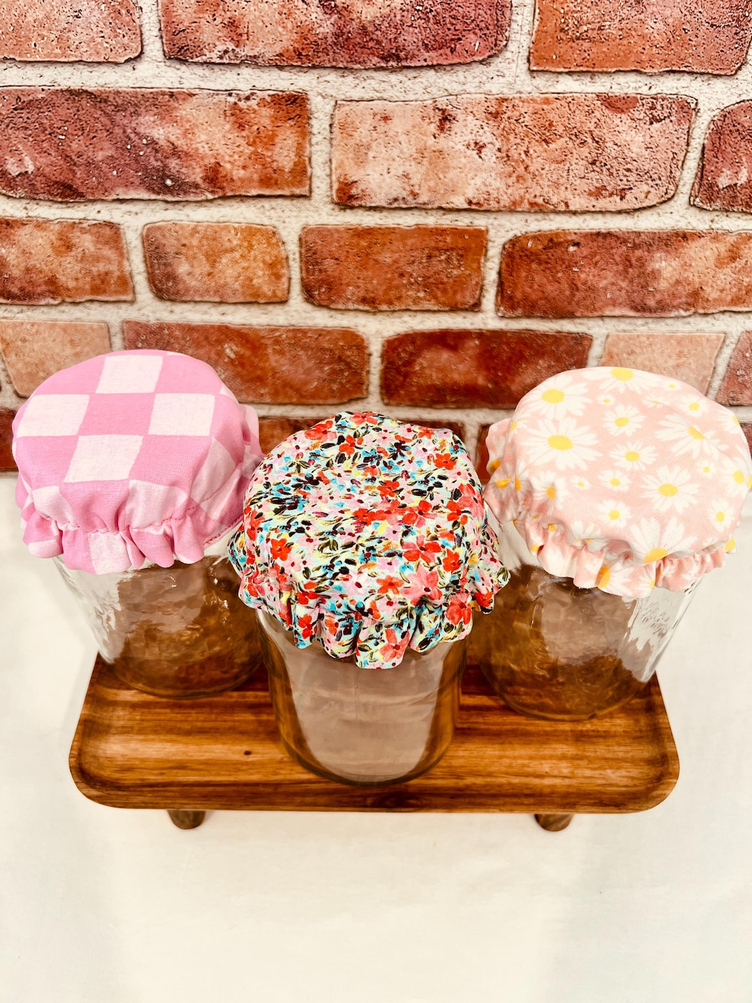 Fabric Jar Cover, Sourdough Starter Jar Cover, Gift for Sourdough ...