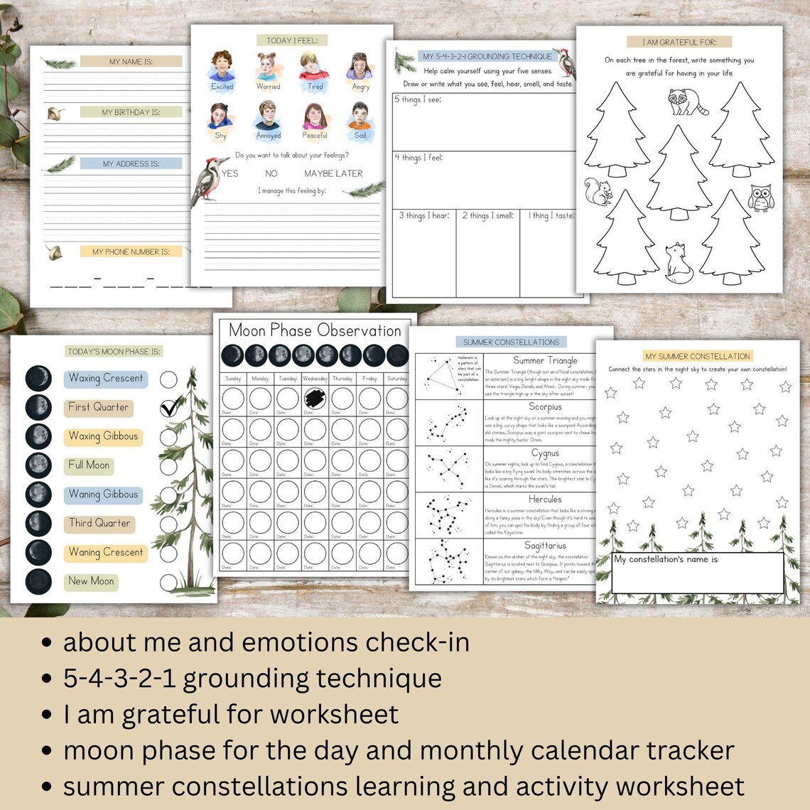 August Morning Menu Homeschool, Elementary Morning Menu Worksheets ...