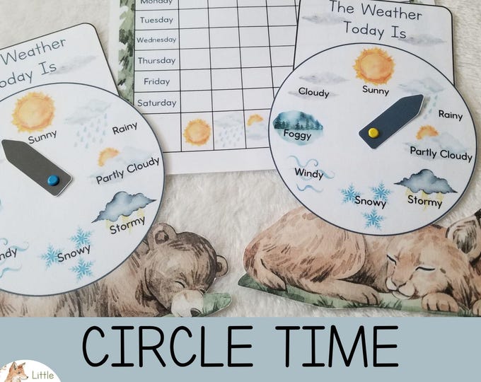 Weather Chart Printable - Weather Chart for Preschool - Today's Weather ...