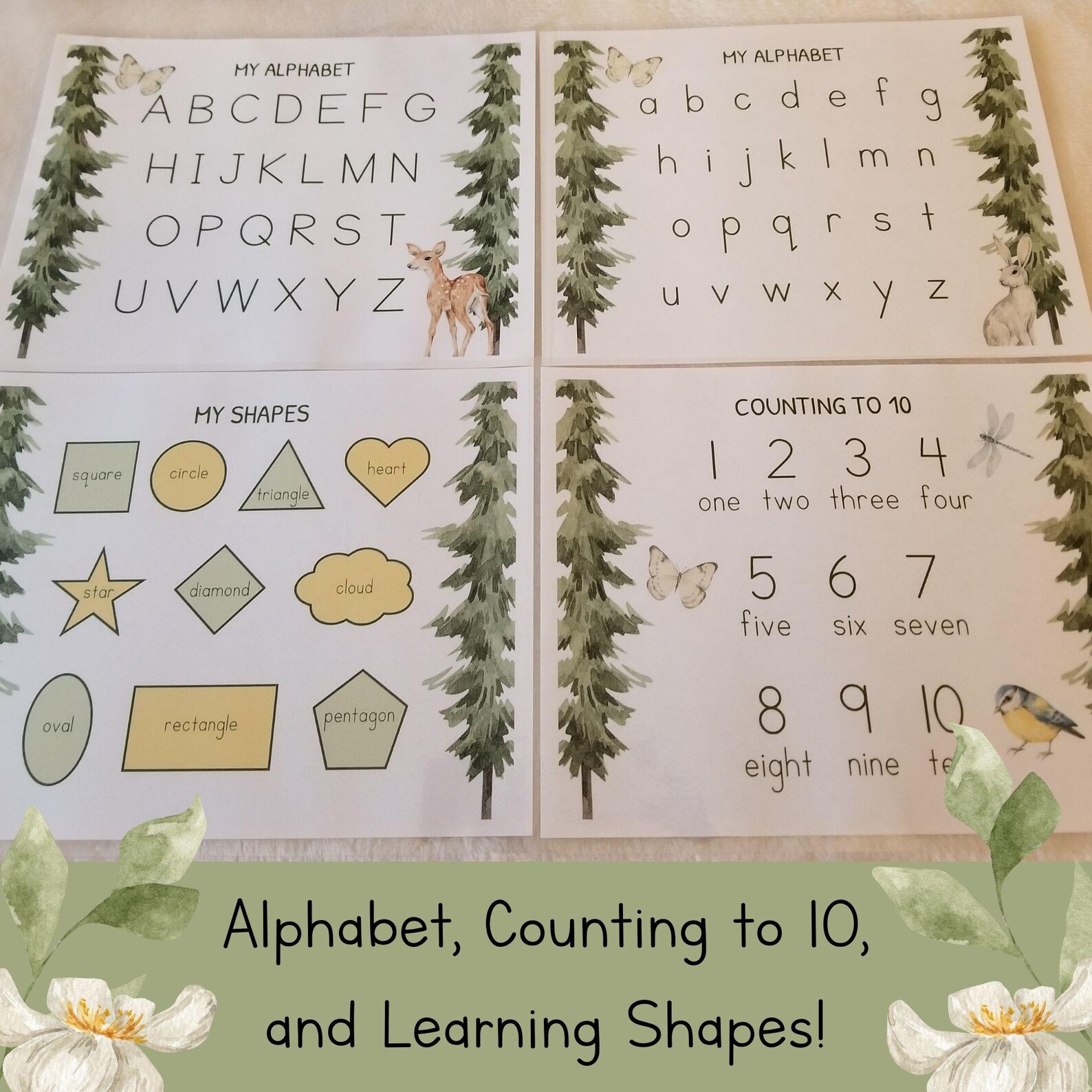 Circle Time Bundle for Kids, Morning Board Printable, Preschool Morning ...