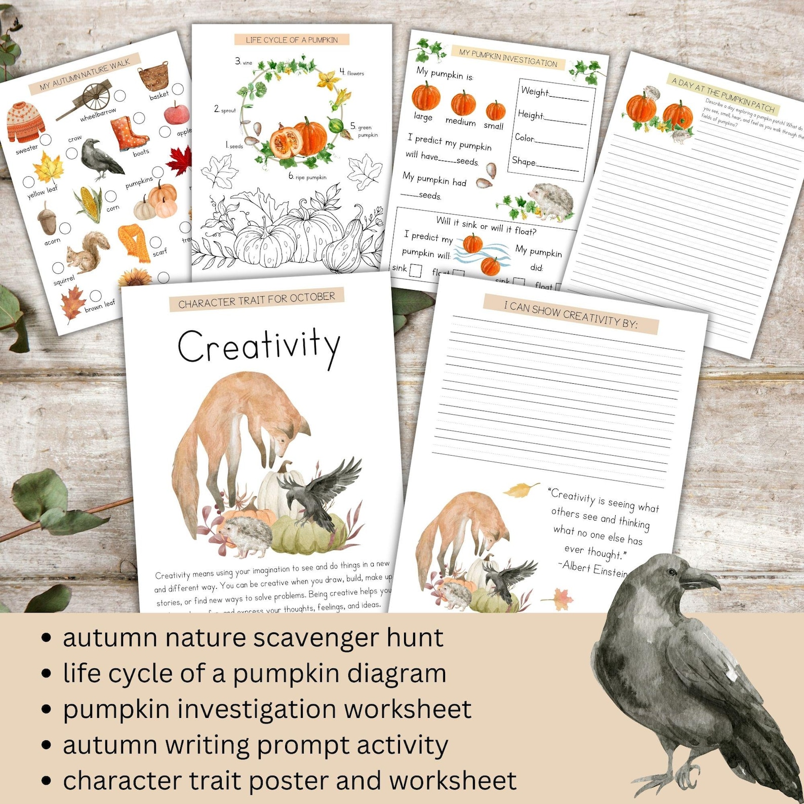 October Homeschool Morning Menu, Elementary Morning Menu Workbook ...