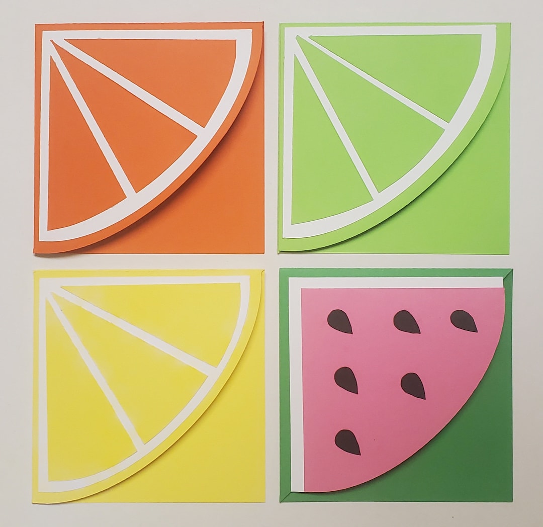 Fruit Corner Bookmark - Etsy