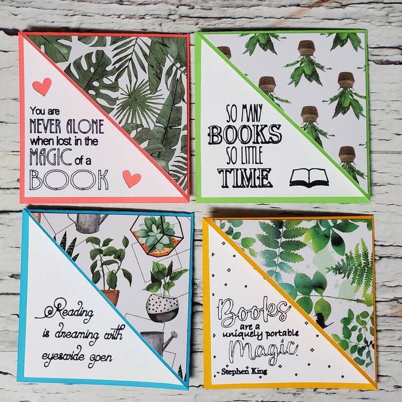 Corner Bookmark - Etsy